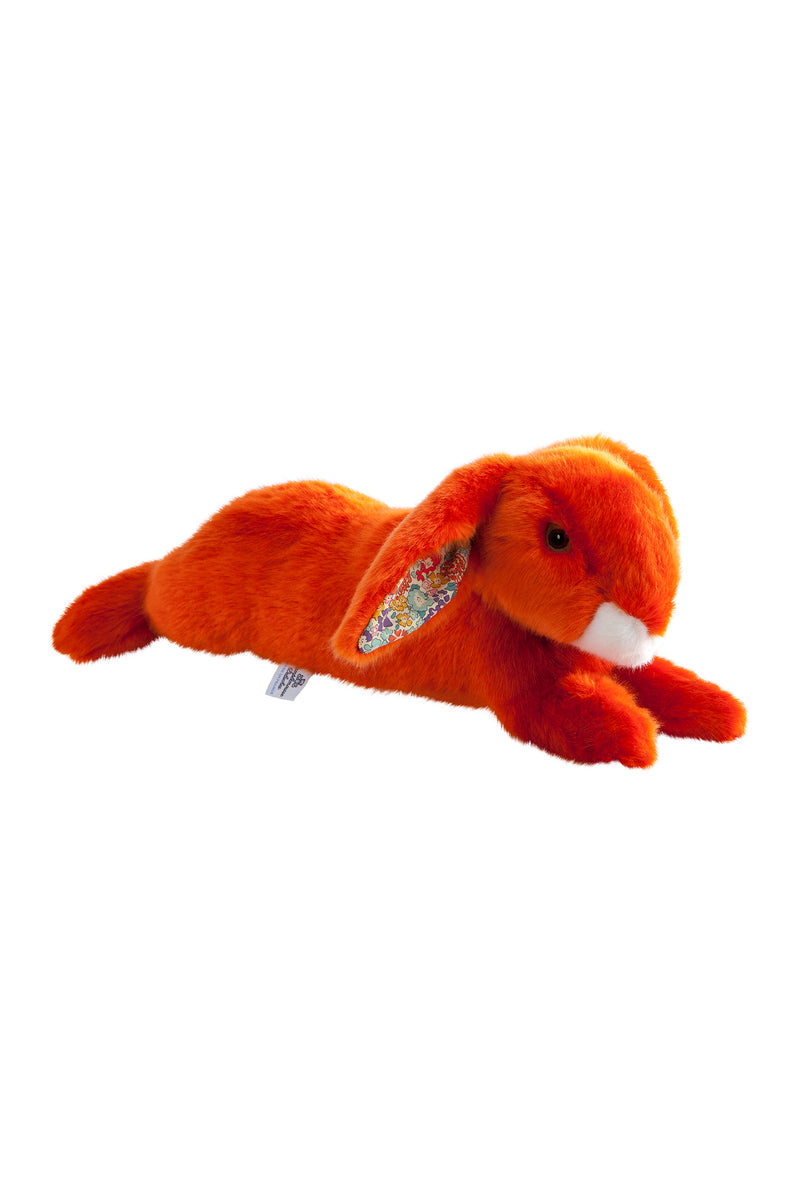 Martin the Rabbit | Orange | Liberty Print – Calisson Toys
