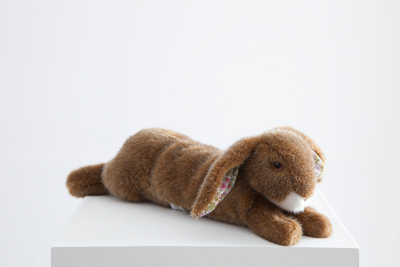 Martin the Rabbit - Steiff Faux Fur - Coquelicot Liberty – Calisson Toys
